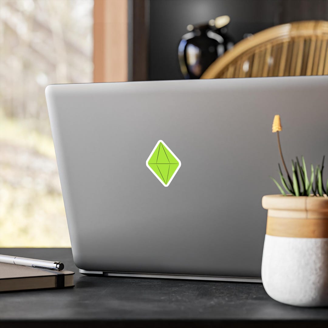 Vinyl Stickers - Plumbob Sims Sticker - Etsy