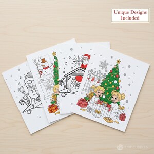 Christmas Bible Verse Coloring Pages Bundle Kids – Printable A4 PDF ...