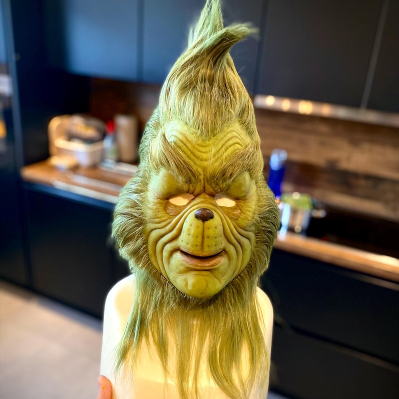 Grinch Mask - Etsy