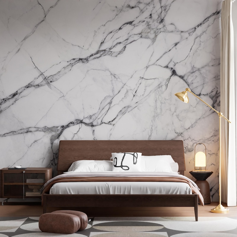 Sticker Wallpaper Marble - Etsy