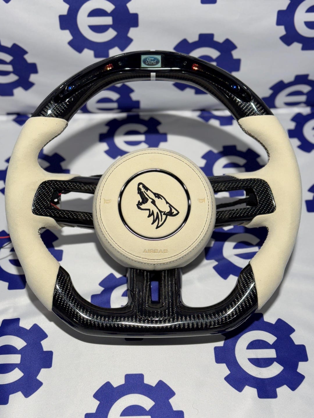 Mustang Carbon Fiber Steering Wheel Coyote Custom Made - Etsy