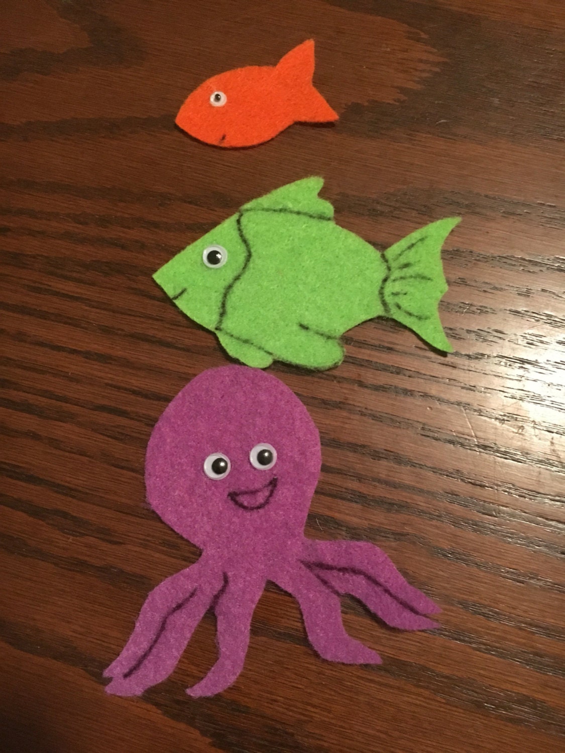 Slippery Fish Song Flannel Felt Board Story/preschool//language - Etsy