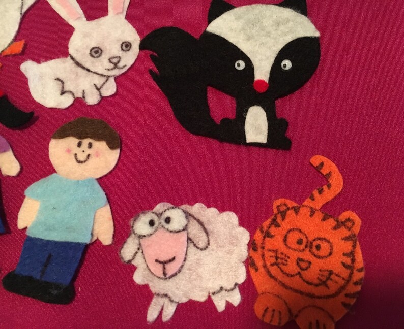 The Seals on the Bus Flannel Felt Board Story/preschool/language - Etsy