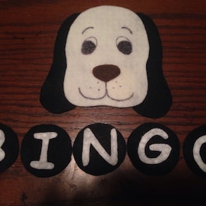 BINGO Song Flannel Felt Board Story/preschoo/language - Etsy