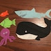 Slippery Fish Song Flannel Felt Board Story/preschool//language - Etsy