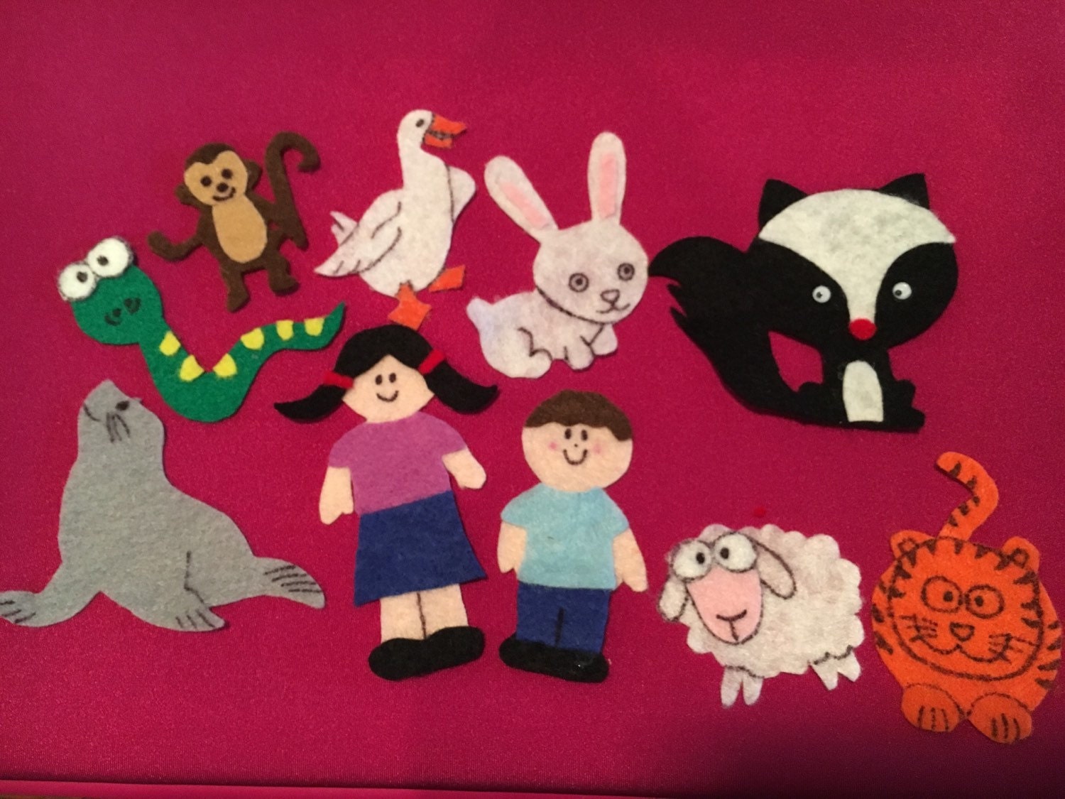 The Seals on the Bus Flannel Felt Board Story/preschool/language - Etsy