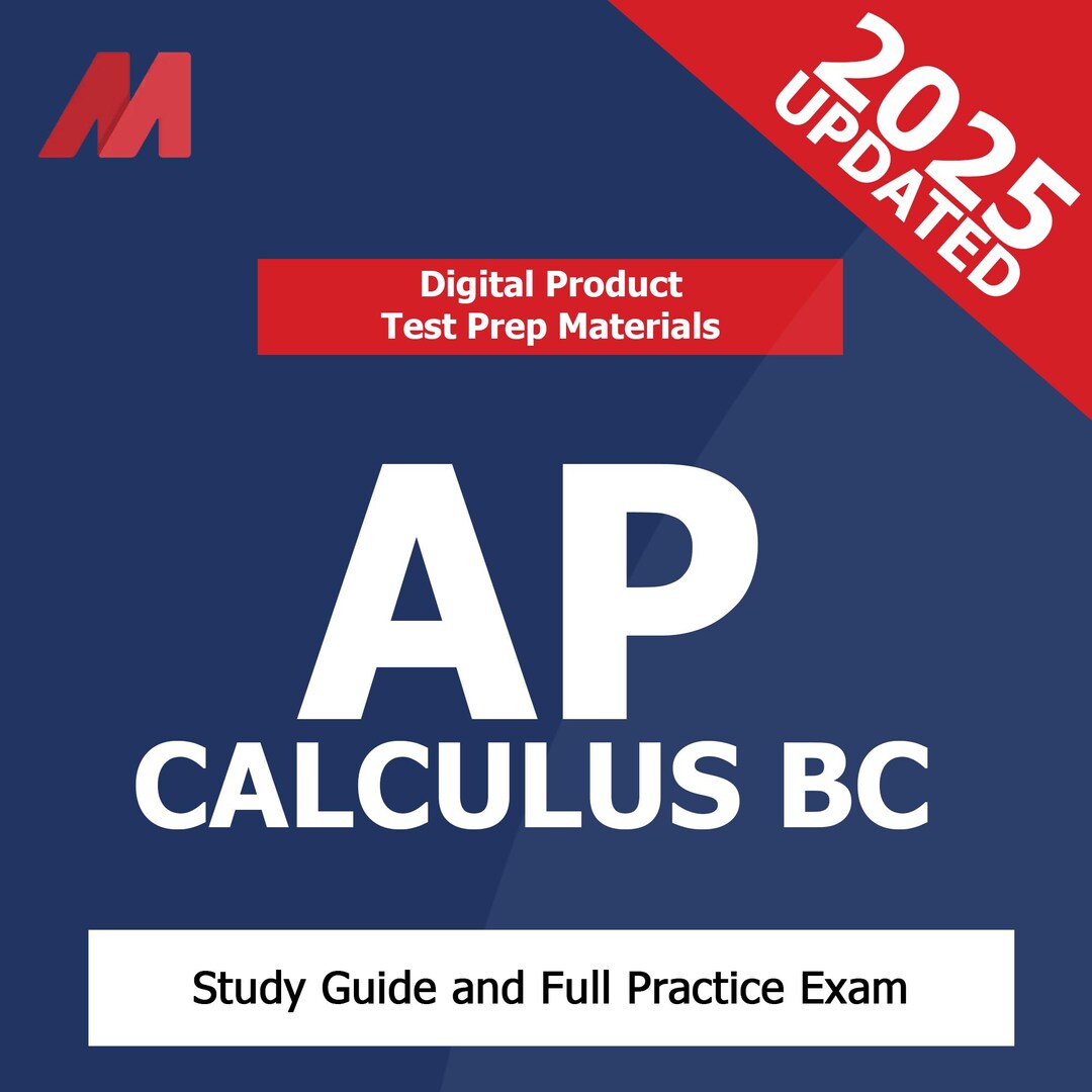 AP Calculus BC Study Guide and Practice Exam - Ap Calculus BC Prep Book ...