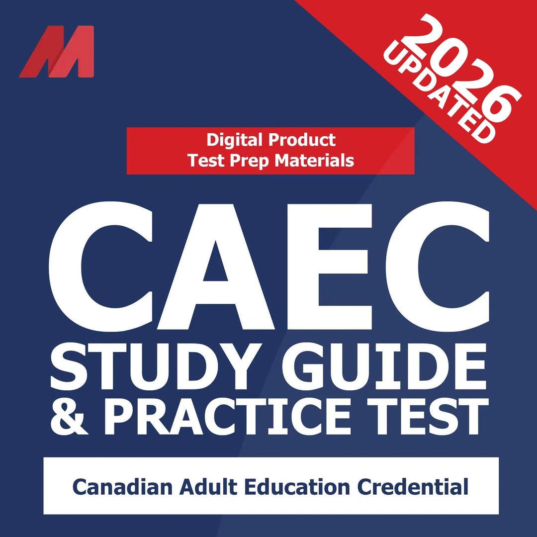 CAEC Study Guide and Practice Test - CAEC Prep Book - Caec Study Book ...
