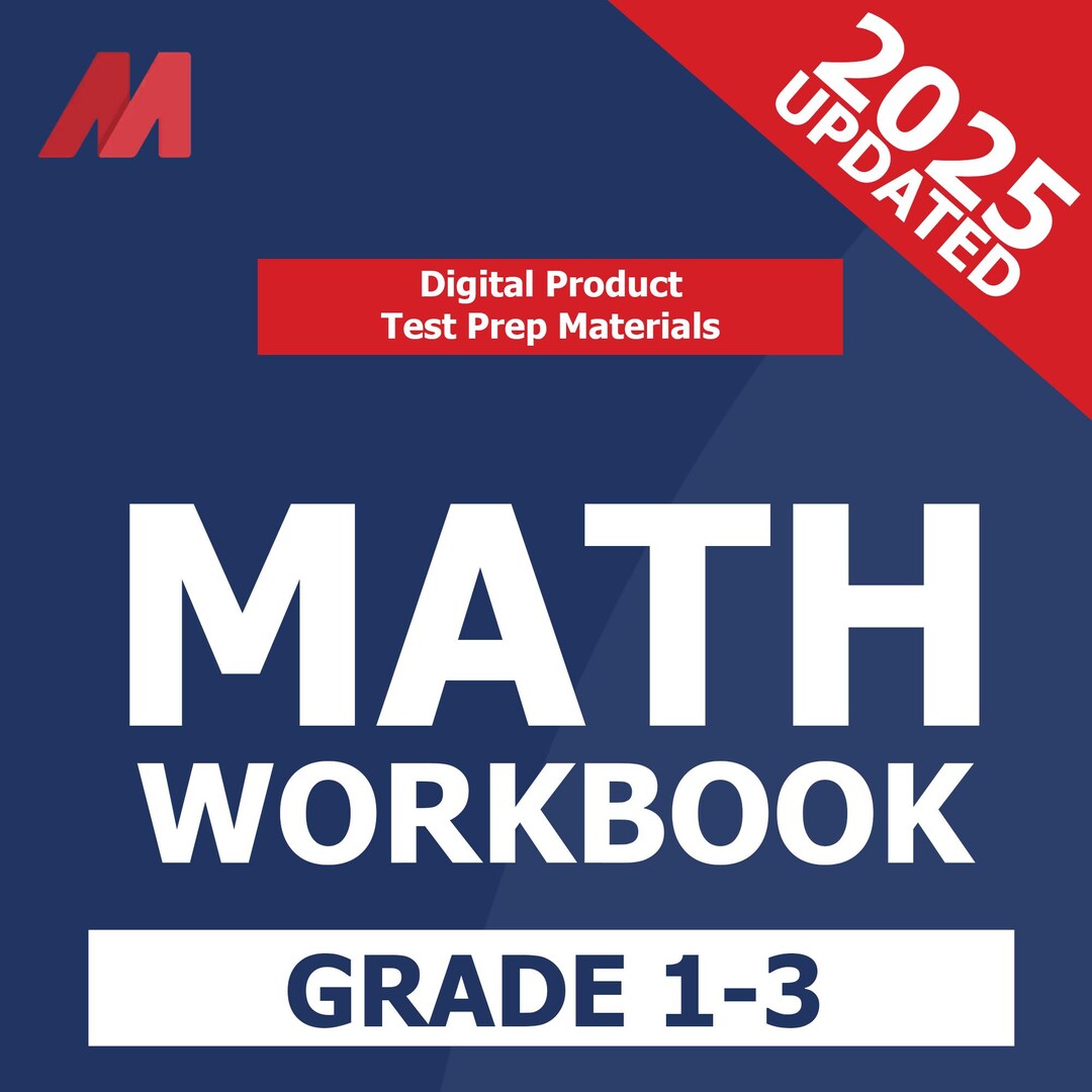 Math Workbook Grade 1-3 - Mathematics Book 1st Grade, 2nd Grade, 3rd ...
