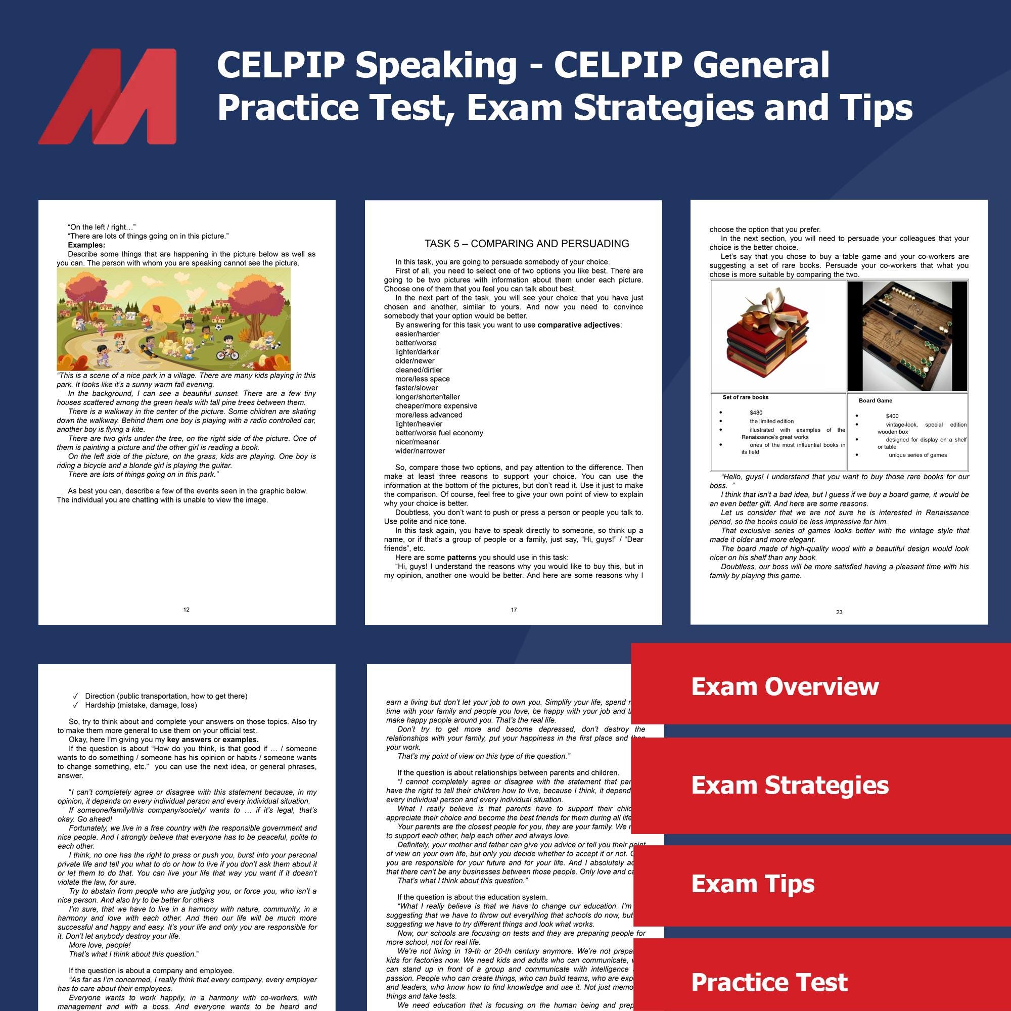 CELPIP Speaking - CELPIP General Practice Test, Exam Strategies and ...