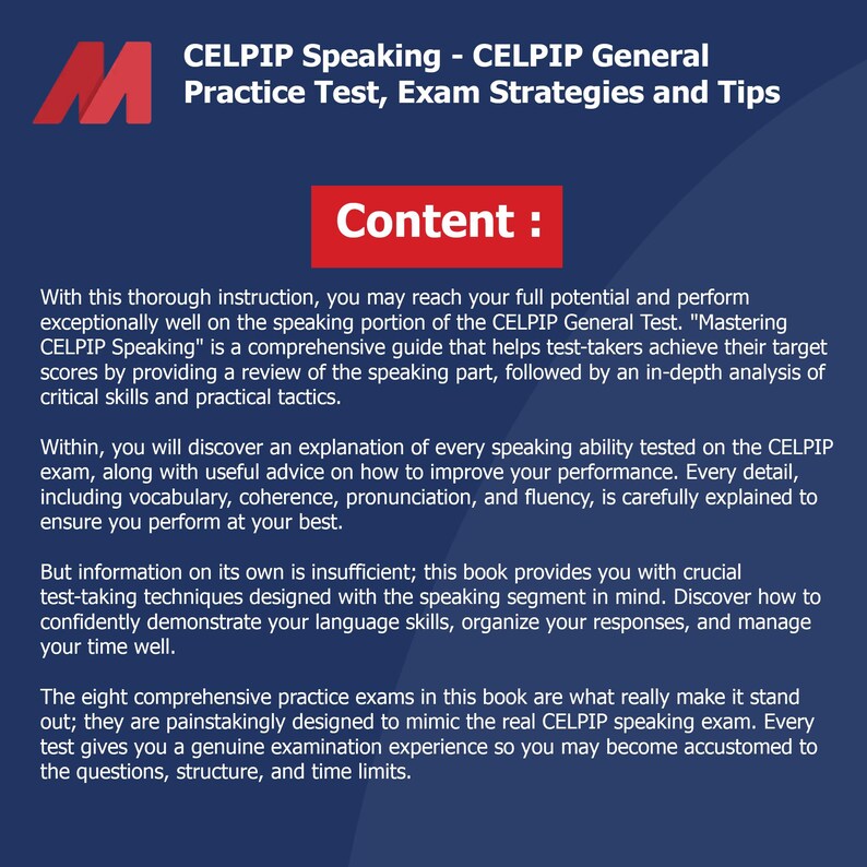 CELPIP Speaking - CELPIP General Practice Test, Exam Strategies and ...