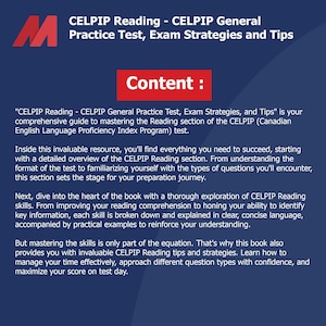 CELPIP Reading - CELPIP General Practice Test, Exam Strategies and Tips ...