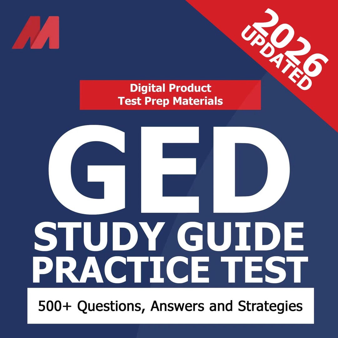 GED Preparation Book - GED Study Book - GED Test Prep - 500+ Test ...