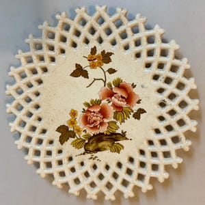 Vintage Reticulated, Open Weave Cake Plate - Etsy