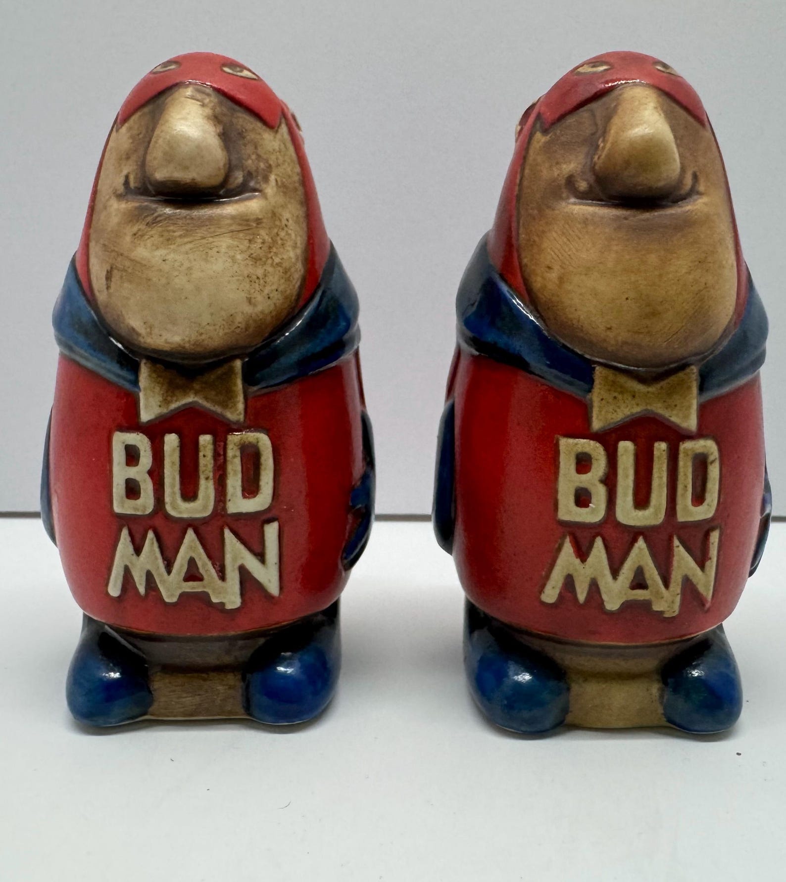 1975 Very Rare Original Bud Man Salt and Pepper Shakers - Etsy