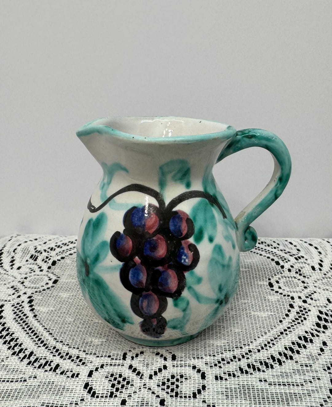 Italian Pottery Creamer, From Vanro, Italy - Etsy