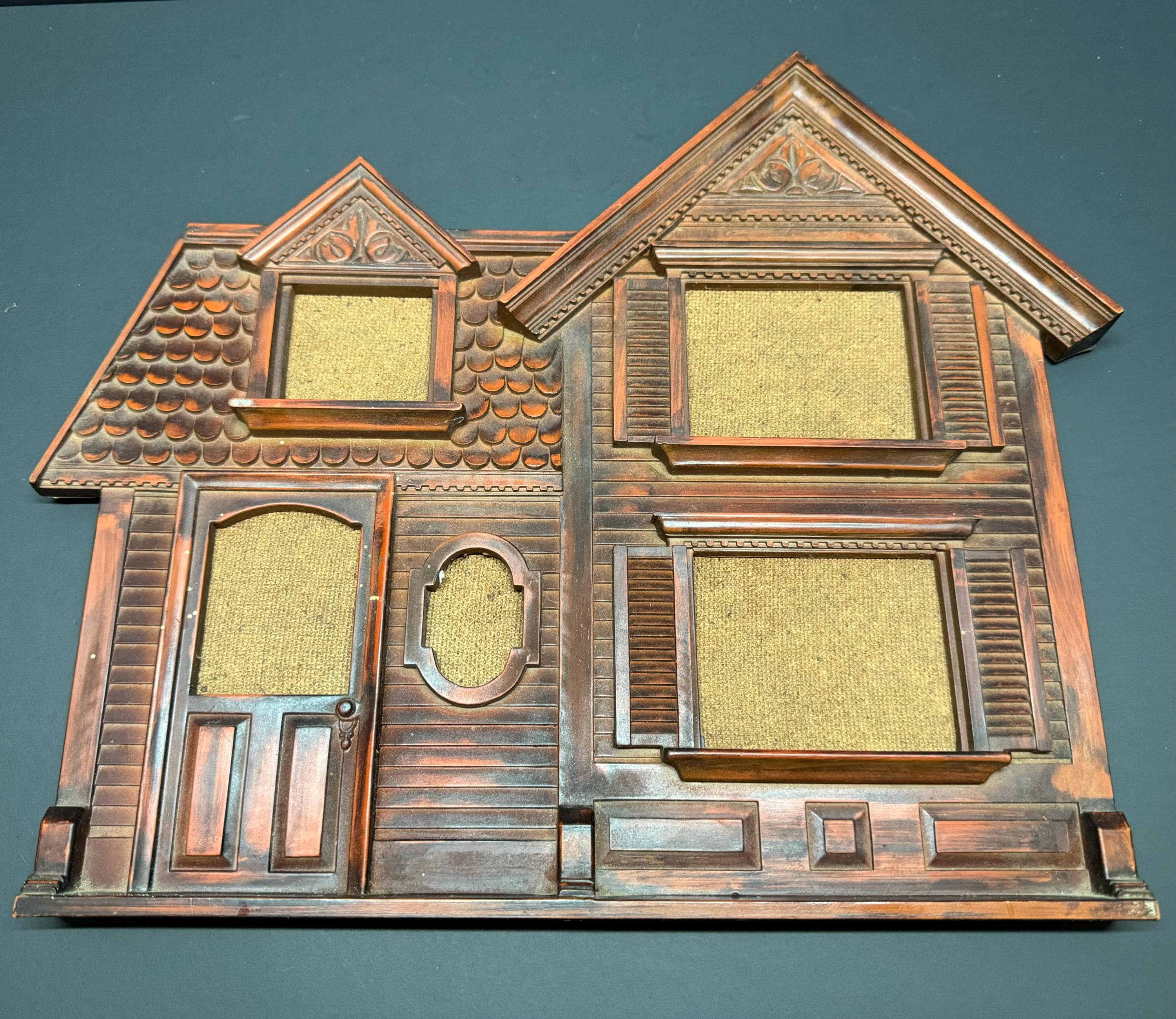 Rare Vintage MCM SYROCO Wood Look House Picture Frame - Etsy