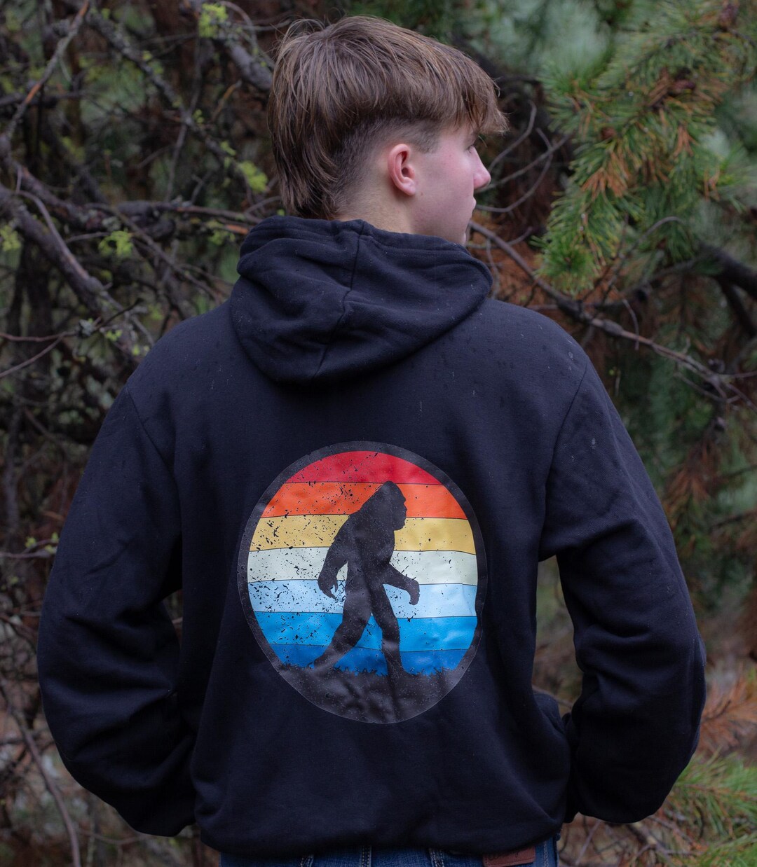 Sasquatch Brands Legendary Arch Hoodies - Etsy