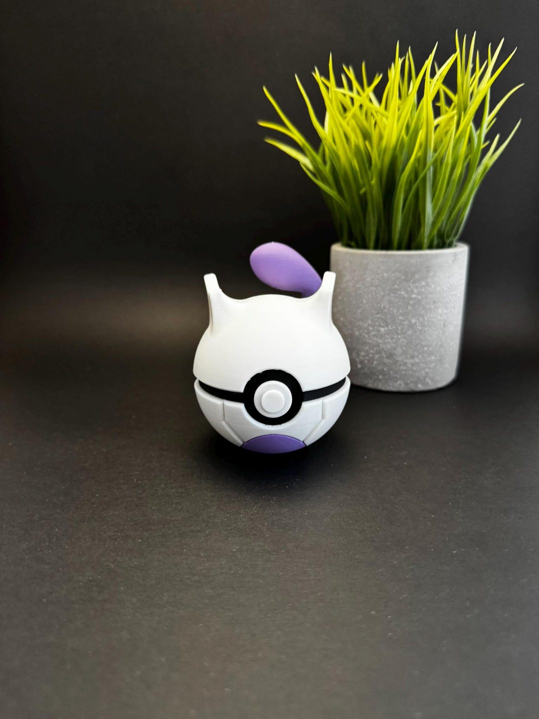 Mewtwo Themed Pokeball - Etsy