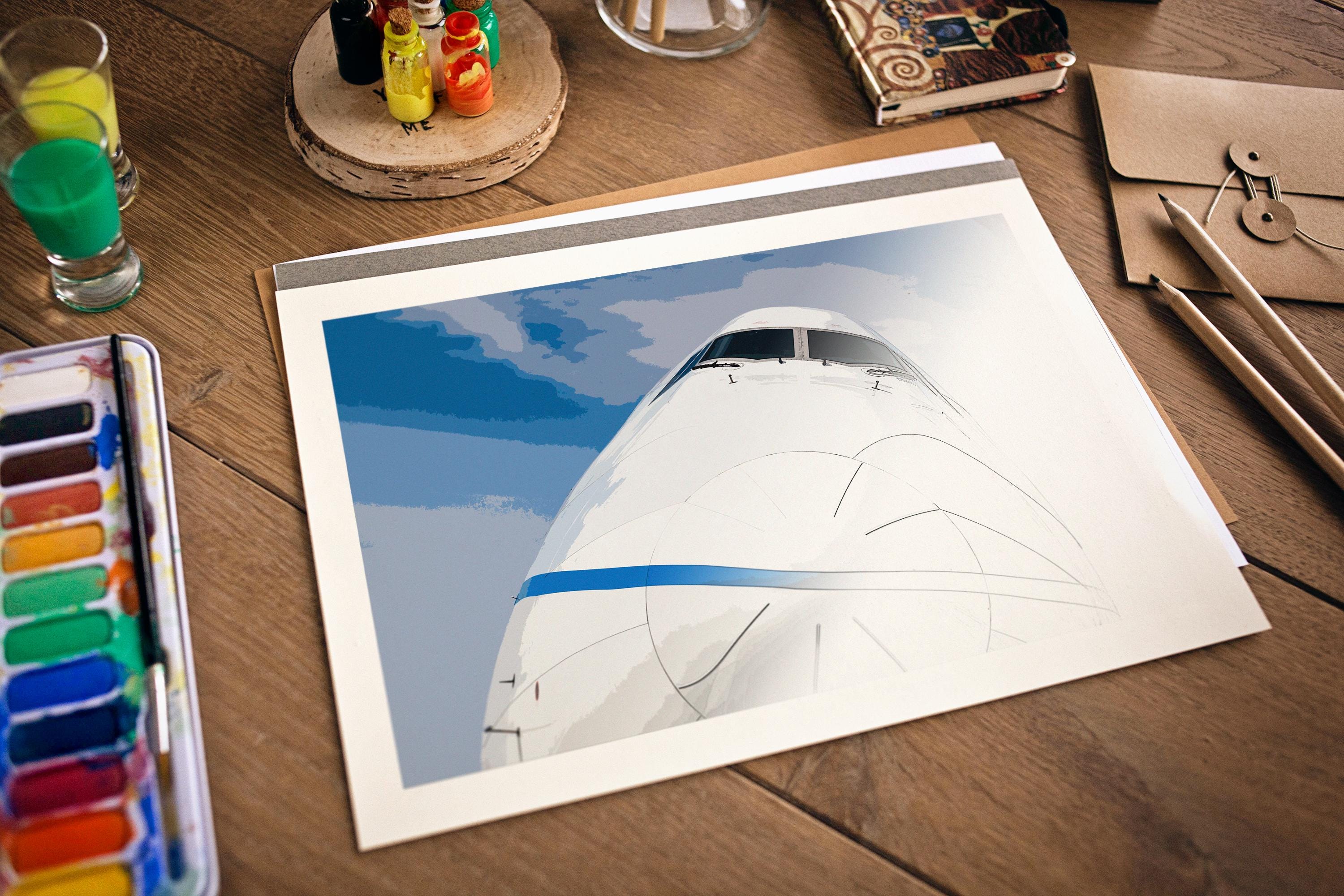 Aviation Art Portraits Coloring Book, Sketch Pages, Airplane, Aeroplane ...