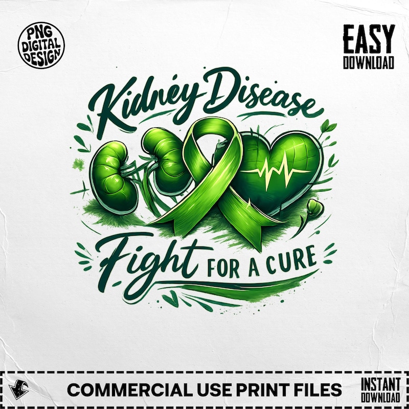 Kidney Disease Ribbon - Etsy