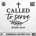 Called to Serve PNG, Christian Sublimation Design, Religious Quote ...