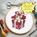 Cute Cat in Gift Box Cross Stitch Pattern - Downloadable Digital ...