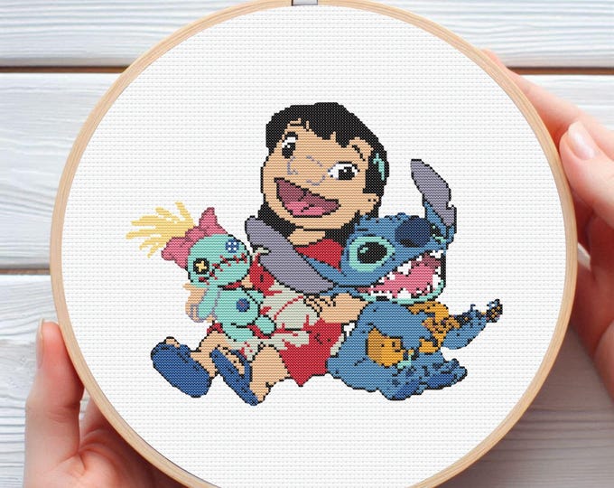 Experiment 626 Cross Stitch Pattern, Ohana Means Family Xstitch, Quote ...