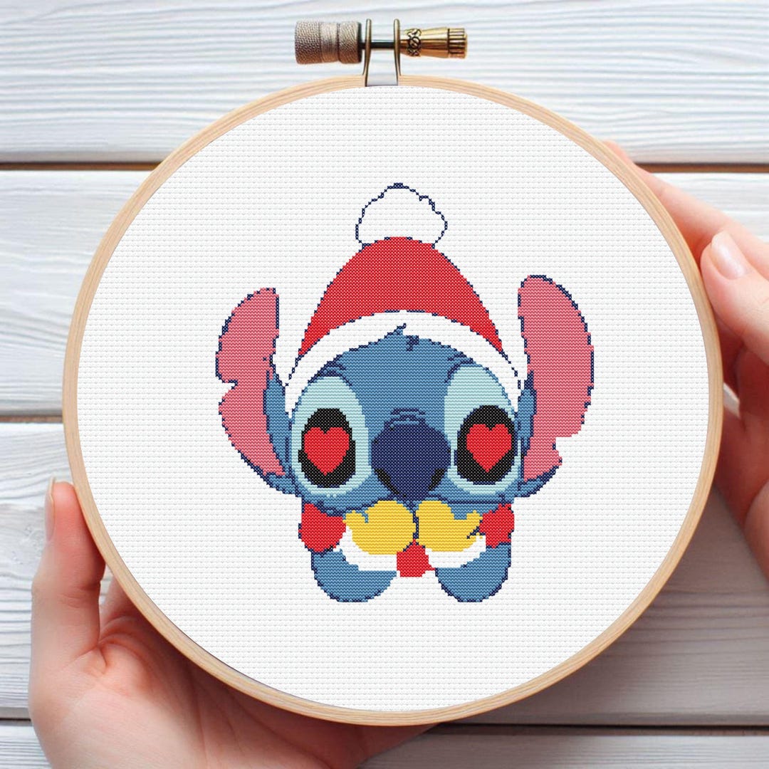 Christmas Stitch Cross Stitch Pattern | Disney Holiday PDF Design - Etsy