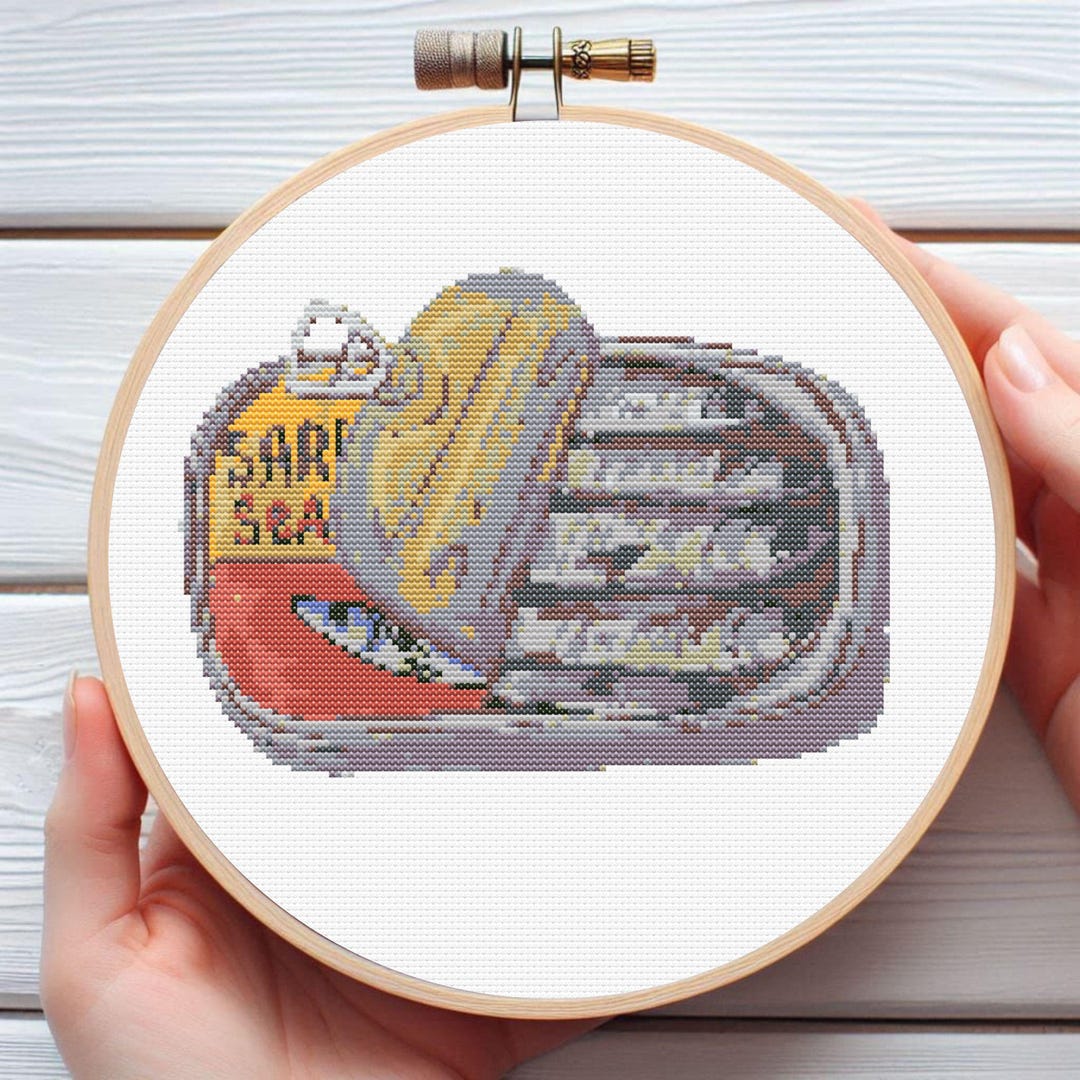 Sardine Cross Stitch Pattern. Downloadable and Printed Digital PDF ...
