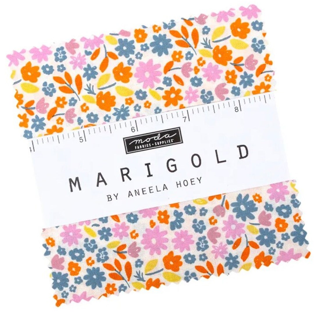 Marigold Charm Pack by Aneela Hoey for Moda Fabrics 24600PP 42 5 ...