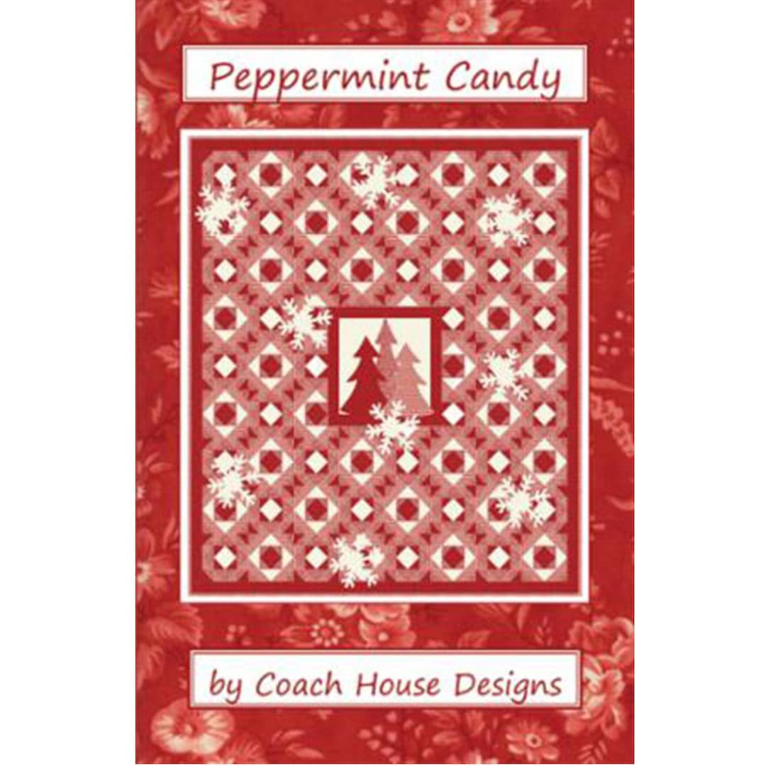 Peppermint Candy Quilt Pattern by Coach House Designs - Etsy