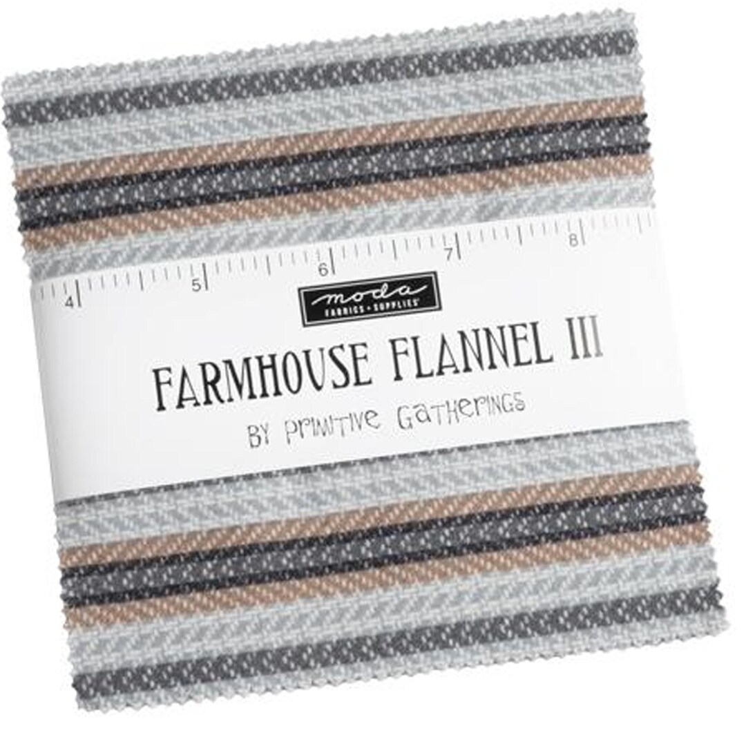 Farmhouse Flannels III Charm Pack by Primitive Gatherings for Moda ...