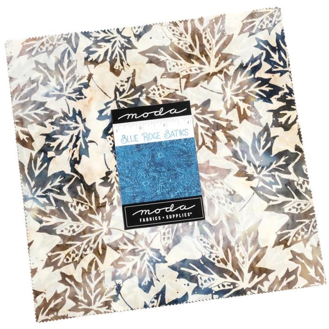 Blue Ridge Batiks Layer Cake by Moda Fabrics 4367LC 42 10 Fabric ...