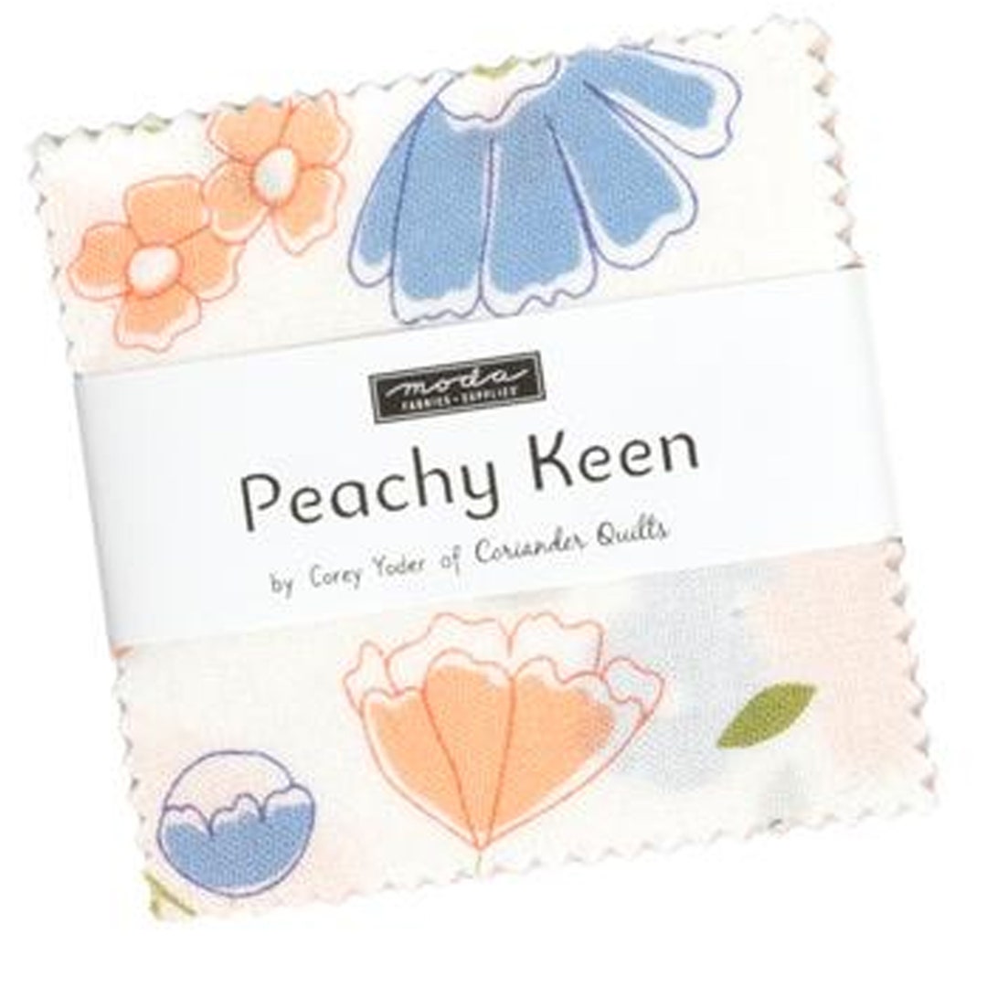 Peachy Keen Mini 2.5 Charm Pack by Corey Yoder for Moda - Etsy