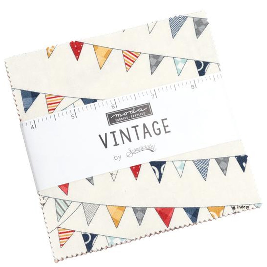 Vintage Charm Pack by Sweetwater for Moda Fabrics 55650PP 42 5 Fabric ...