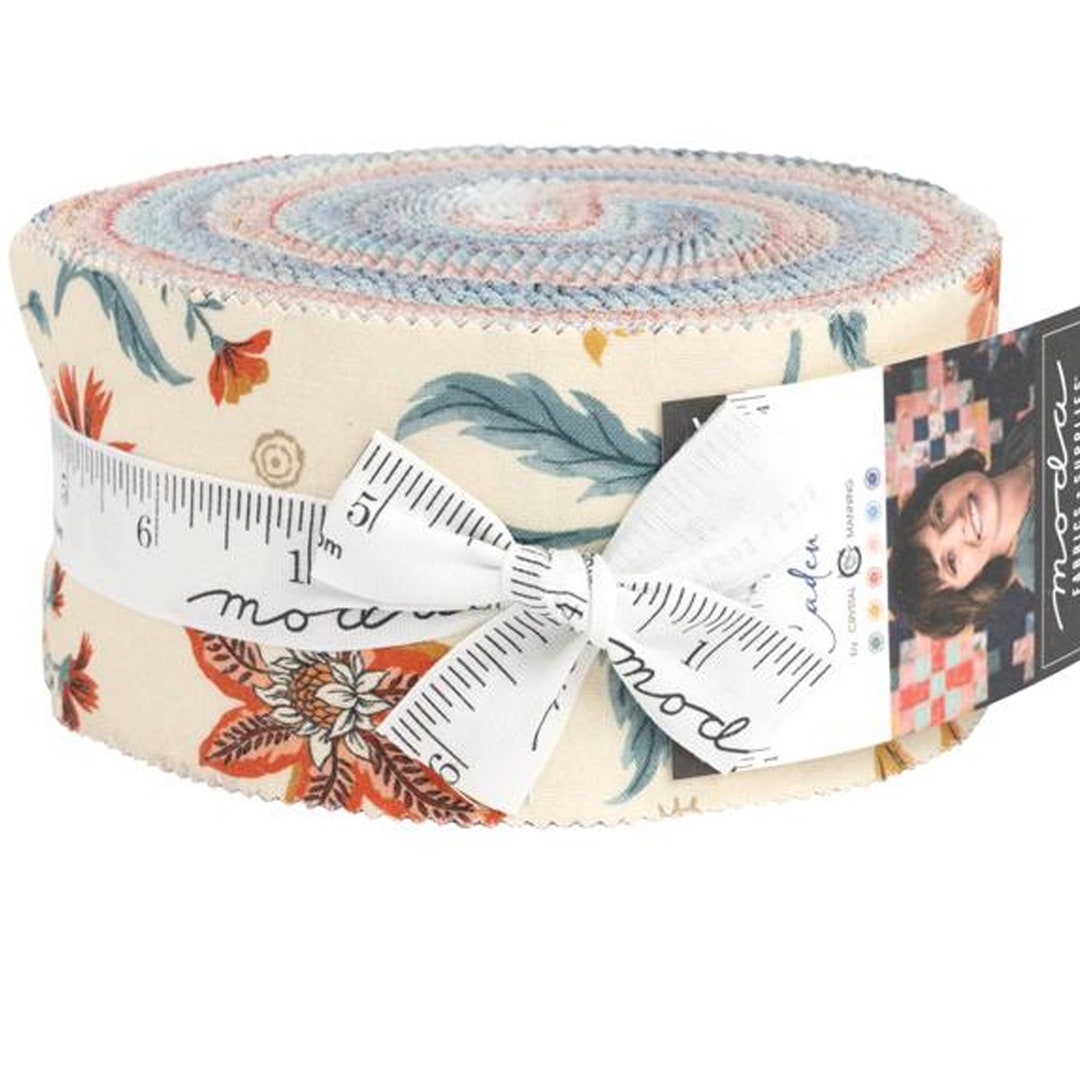 Cadence Jelly Roll by Crystal Manning for Moda Fabrics 11910JR 40 2.5 X ...