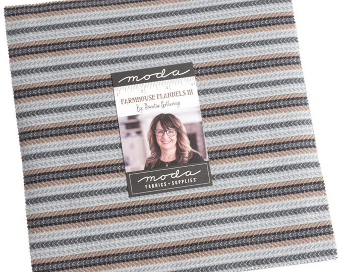 Farmhouse Flannels III Layer Cake by Primitive Gatherings for Moda ...