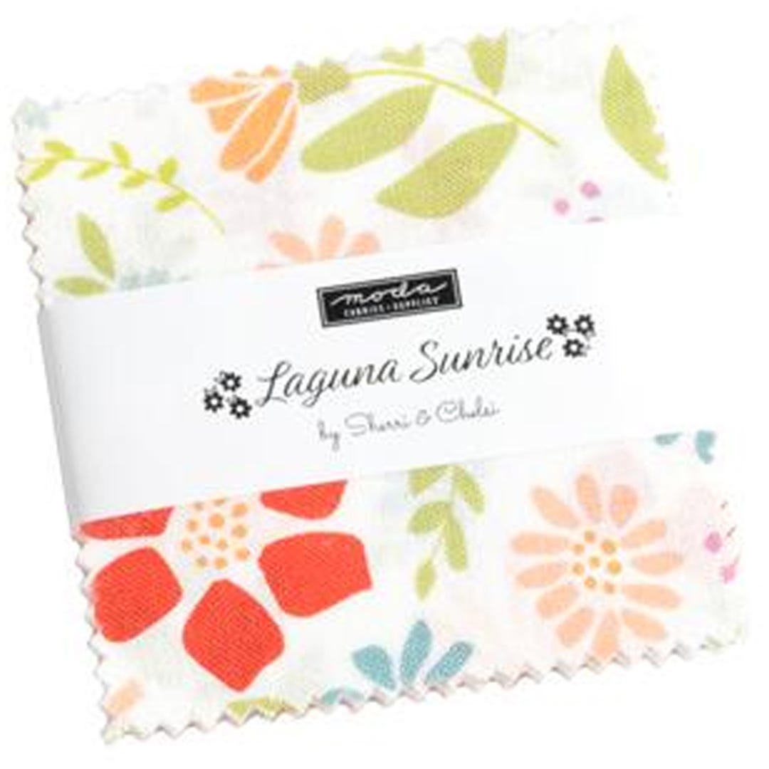 Laguna Sunrise Mini 2.5 Charm Pack by Sherri & Chelsi for Moda Fabrics ...