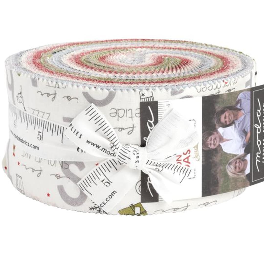 On Dasher Jelly Roll by Sweetwater for Moda Fabrics 55660JR 40 2.5" X ...