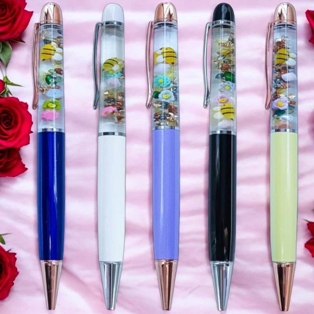 Floating Funny Pens Cute Floater Liquid Writing Journaling Office Pen ...