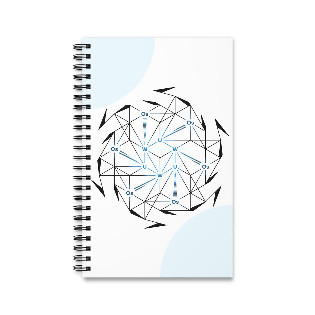 Chemistry Spiral Journal With Cursed Molecule Design, Science Notebook ...