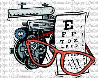 Funny Optometry Png | Etsy