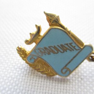 Vintage 1957 School Graduate Lapel Pin Brooch - Etsy
