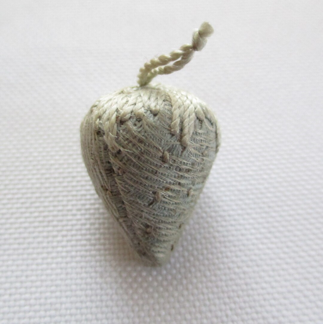Vintage Small Light Blue Strawberry Emery - Etsy