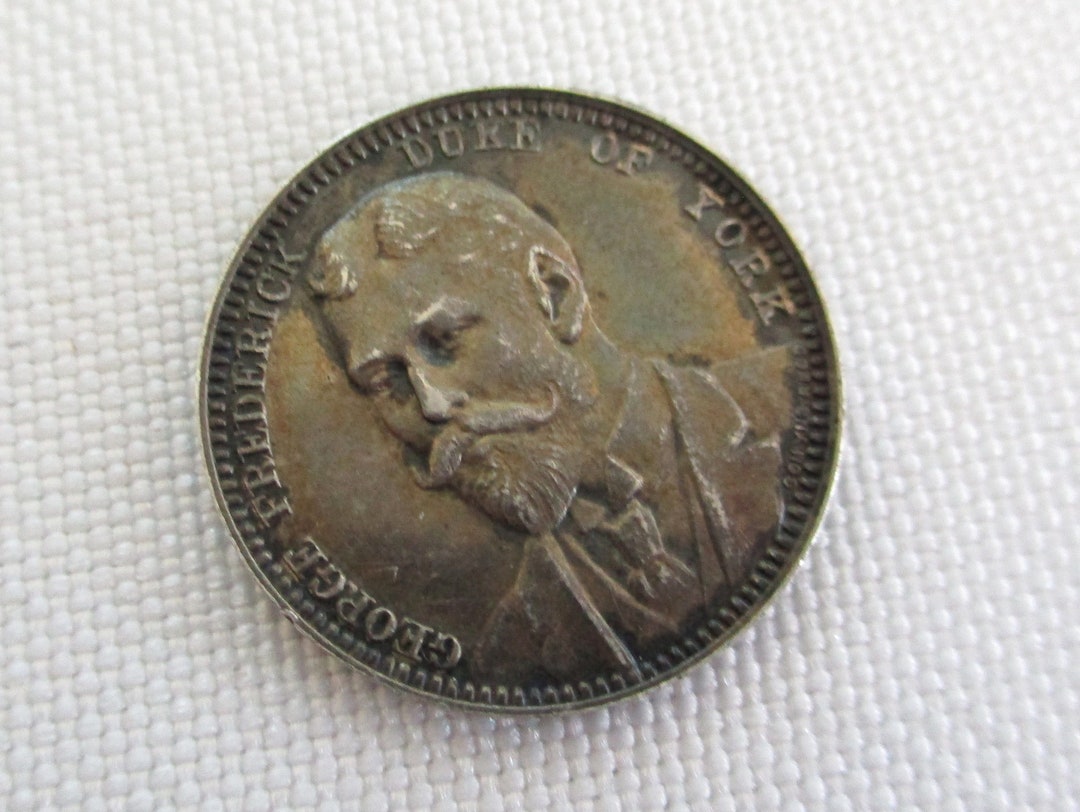 Vintage George Frederick Duke of York Whist Token William Comyns - Etsy