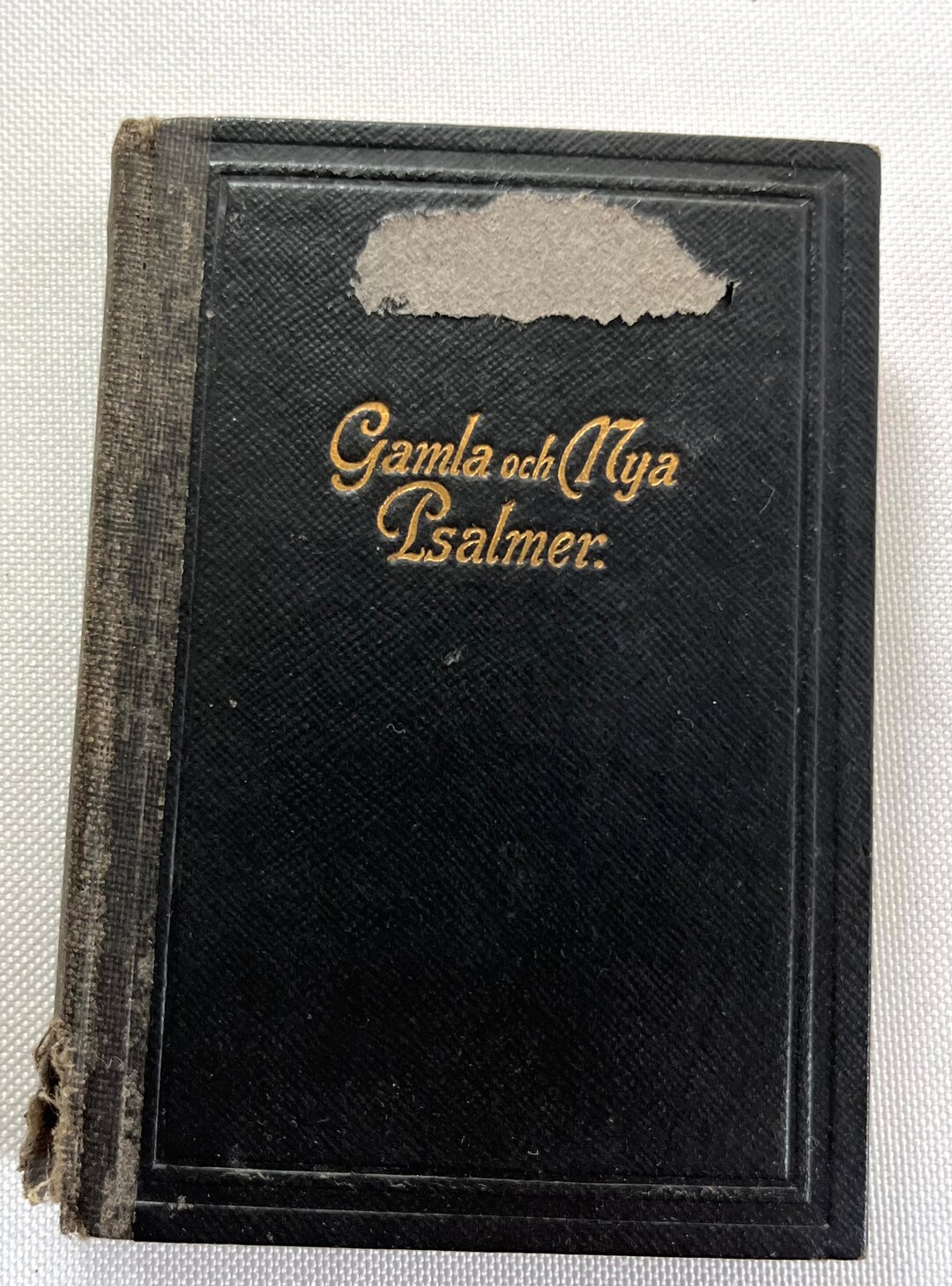 Vintage Gamla and Nya Psalmer 1924 Confirmation Inscription - Etsy