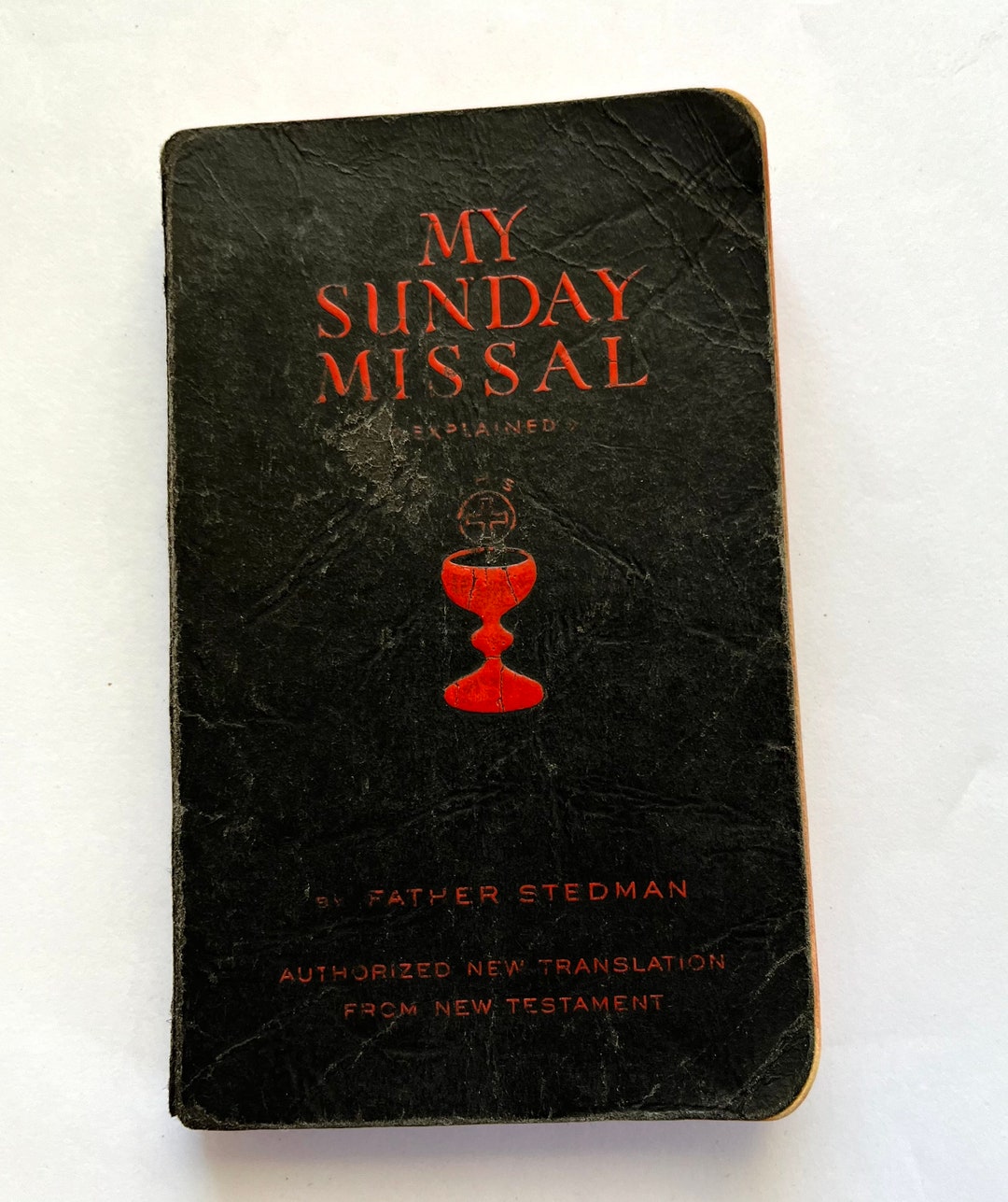 Vintage Religious Book My Sunday Missal Father Stedman 1940s - Etsy