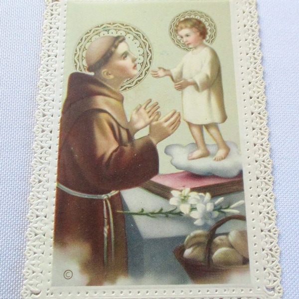 Lace Holy Card - Etsy