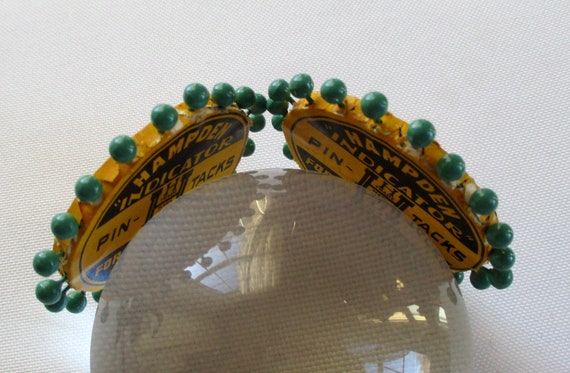 Vintage Green Map Pins Hampden Indicator Tacks Craft Supplies & Tools ...